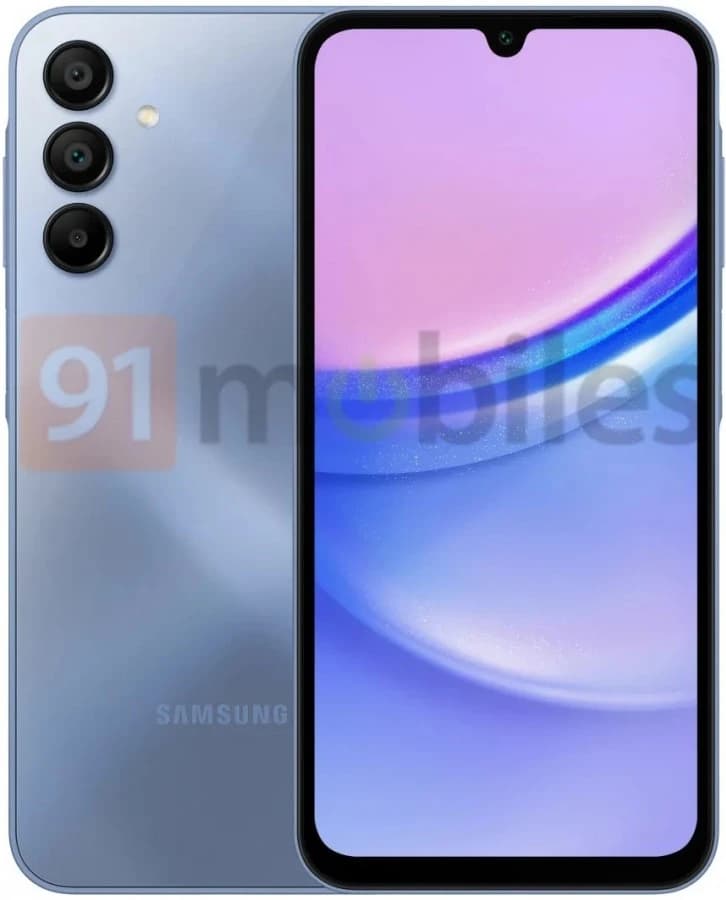 Galaxy A15 Color Options Unveiled in Leaked Images