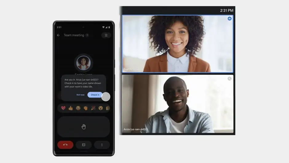 Companion Mode Debuts on Google Meet for Mobile Devices