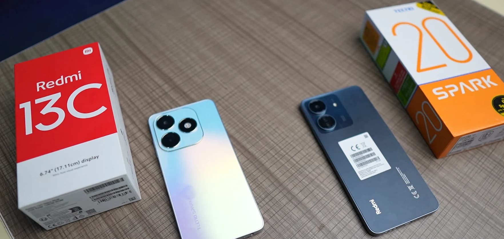 Redmi 13C vs Tecno Spark 20