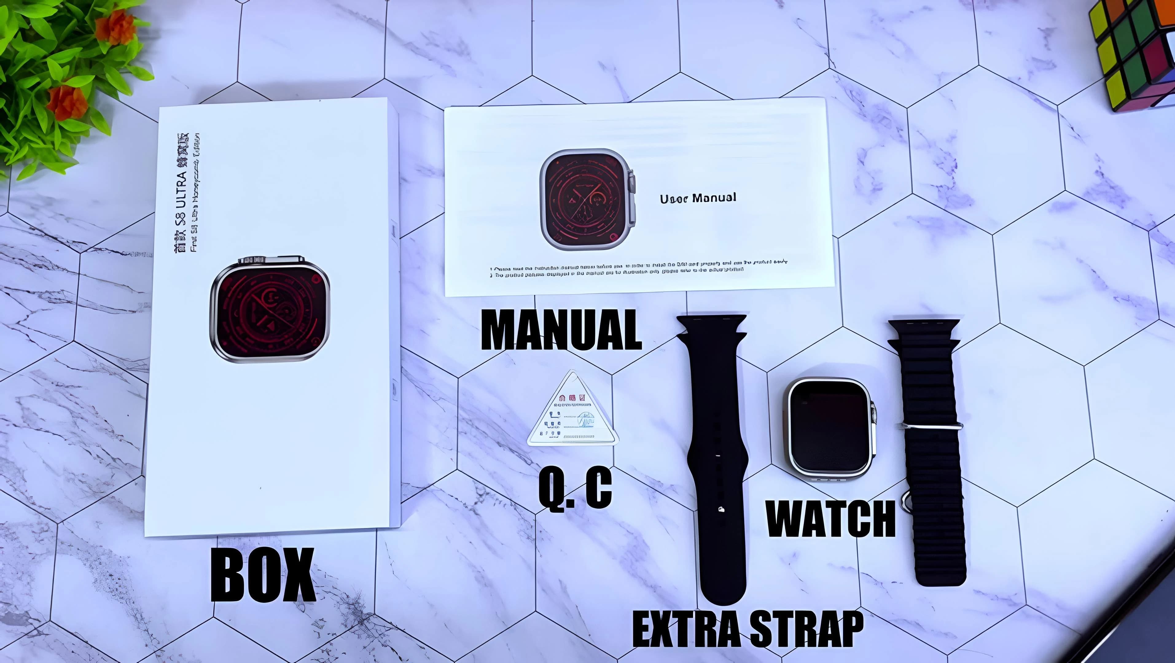 S8 Ultra 4G SIM Card Android Smartwatch Unboxing & Review