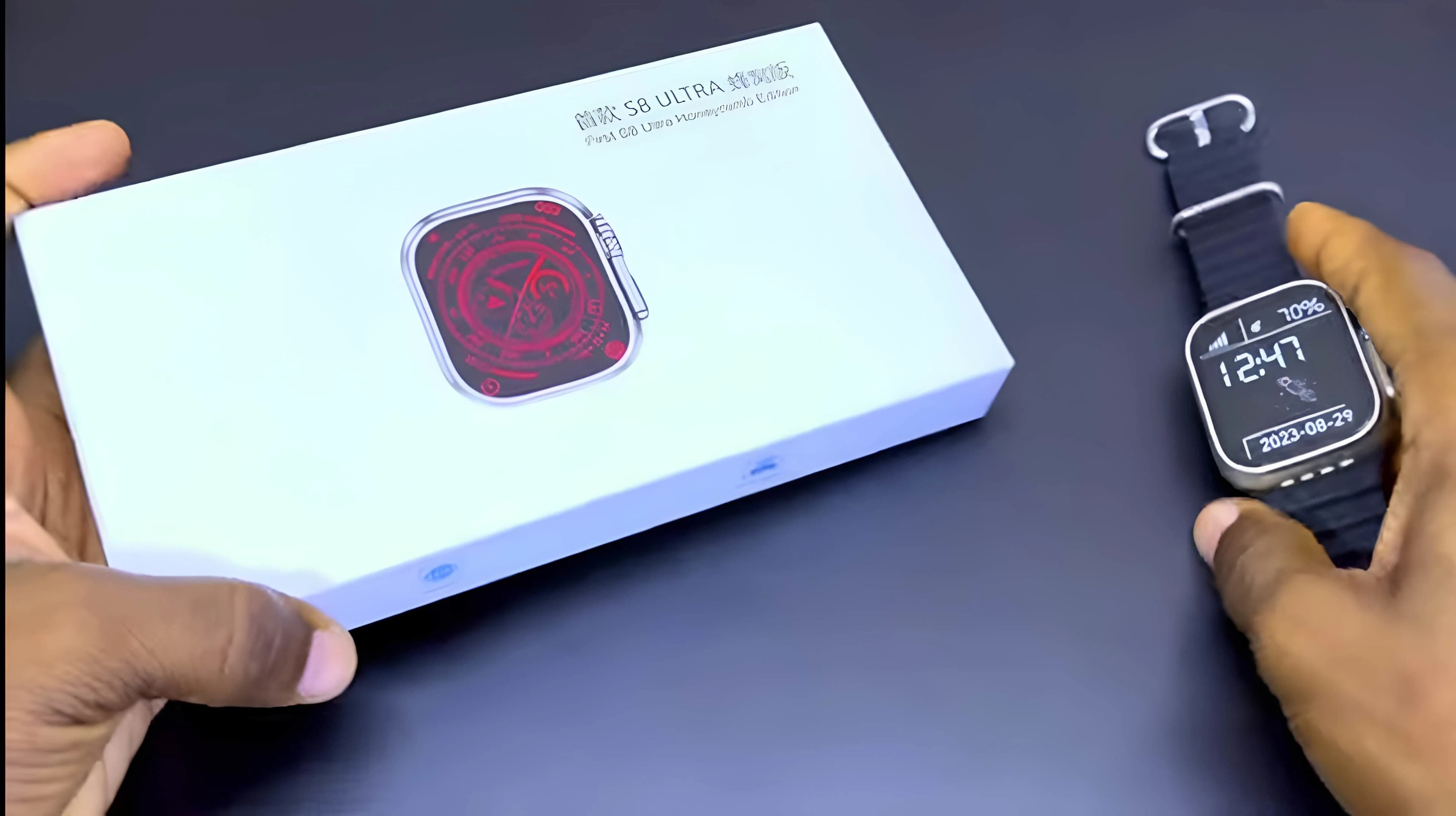 S8 Ultra 4G SIM Card Android Smartwatch Unboxing & Review