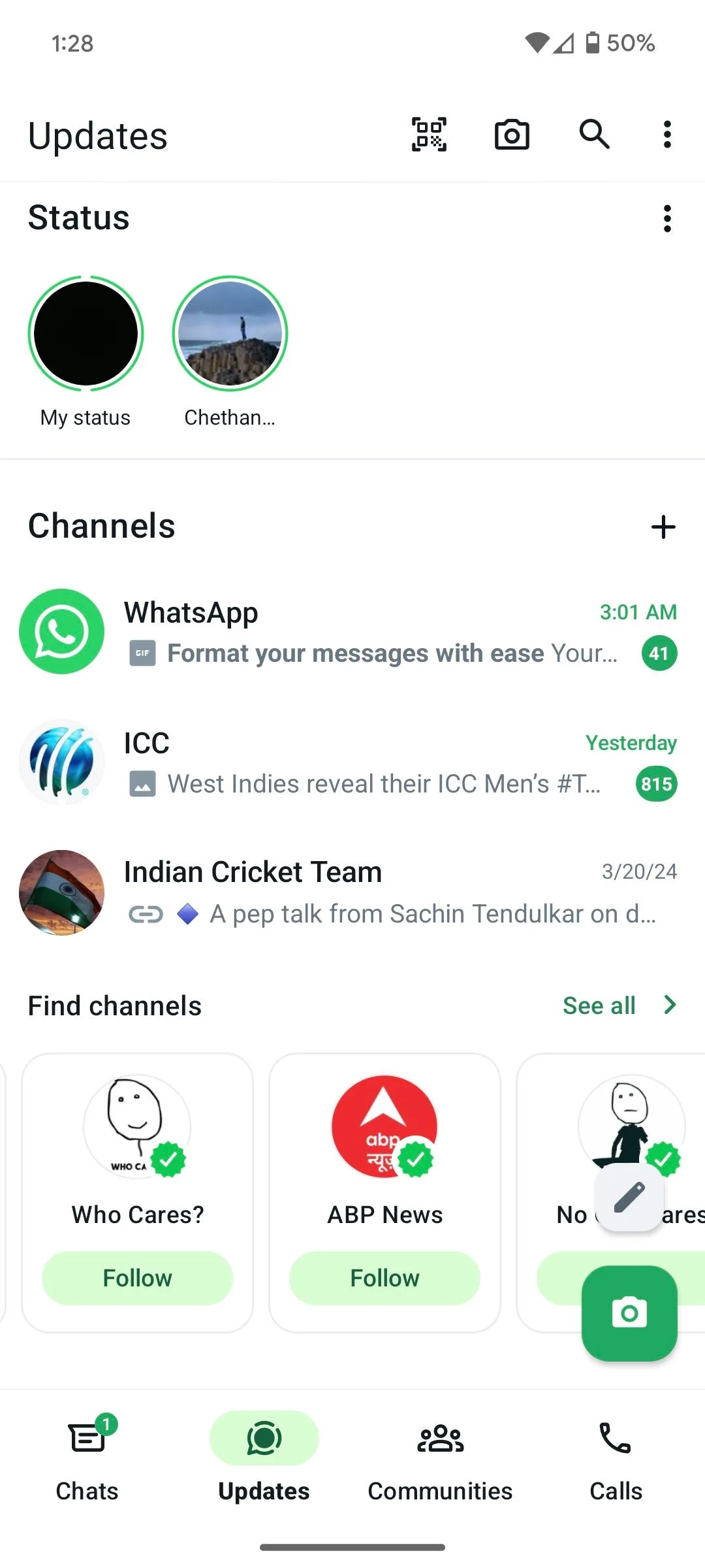 Redesigned Status Tray Resurfaces In New WhatsApp Beta Update