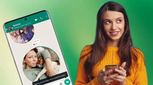 WhatsApp users can now send video messages of up to 60 seconds in length.
